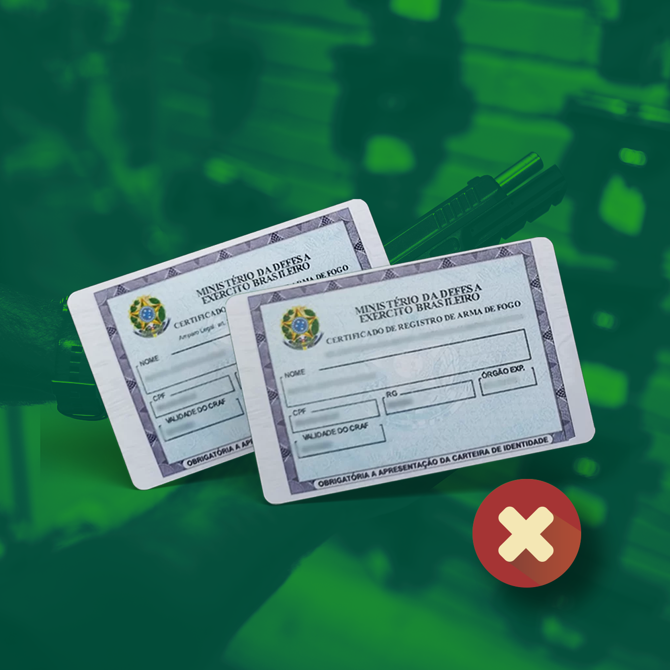 Cancelamento do Certificado de Registro Pessoa Física (SisGCorp)