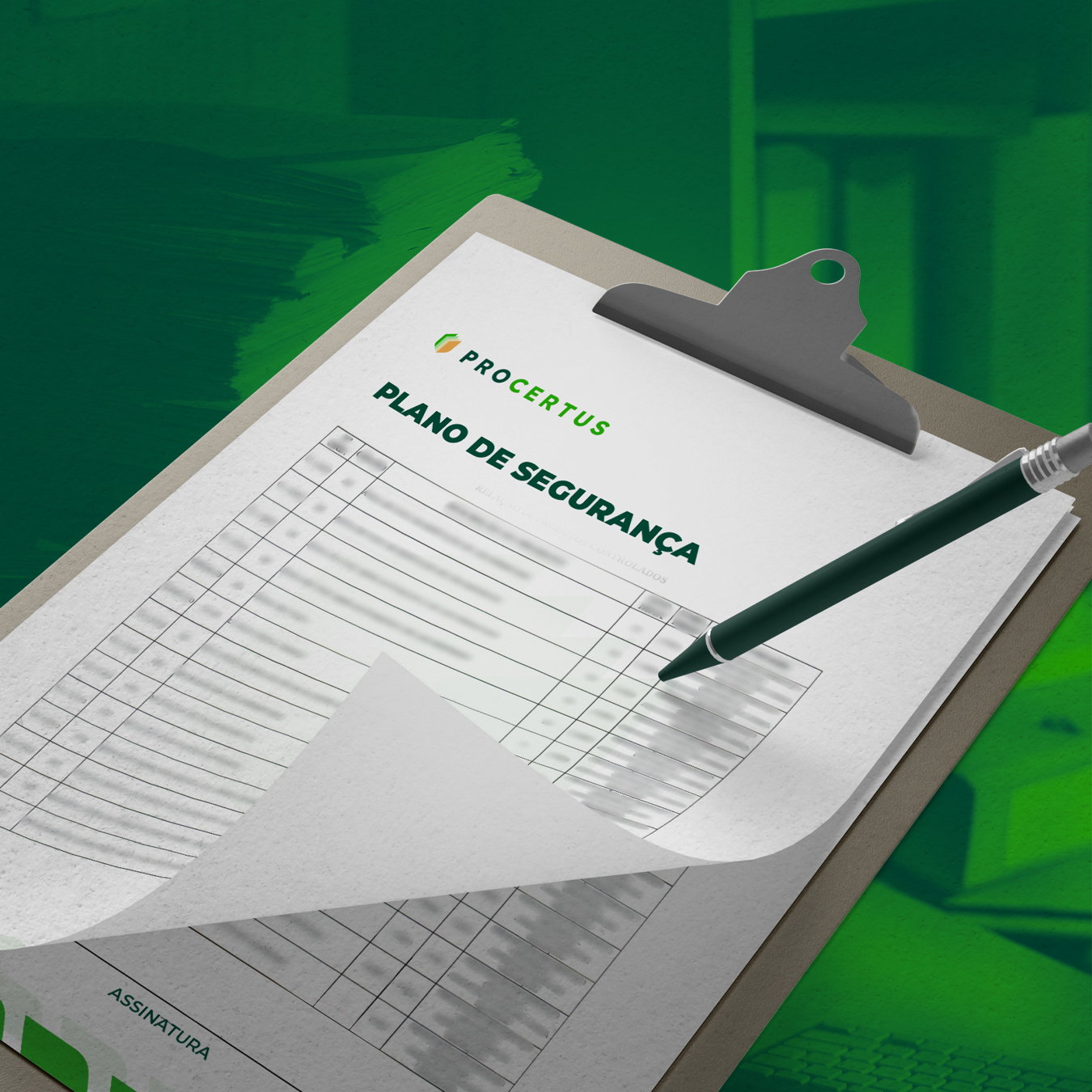 Plano de Segurança - Pessoa Jurídica
